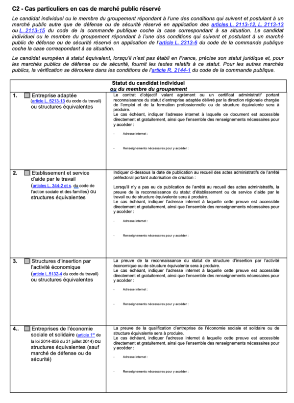 Compléter le formulaire DC2 : tutoriel + formulaire à télécharger